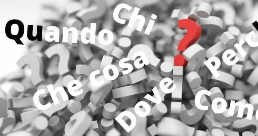 7 Most Useful Italian Question Words In Italian | Go Learn Italian